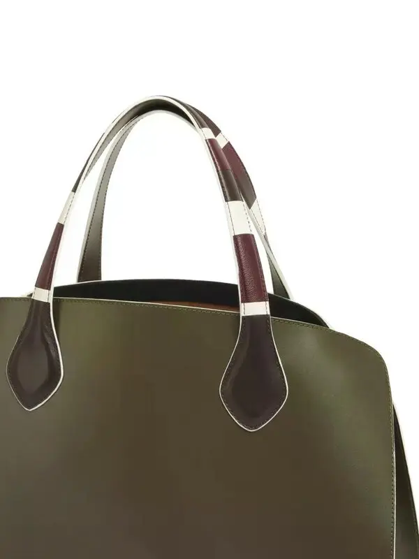 Marni Medium Tote Bag With Contrast Trim