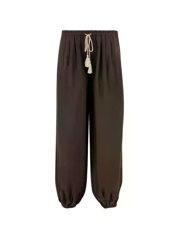 THE GARMENT Drawstring-fastening Trousers - Brown