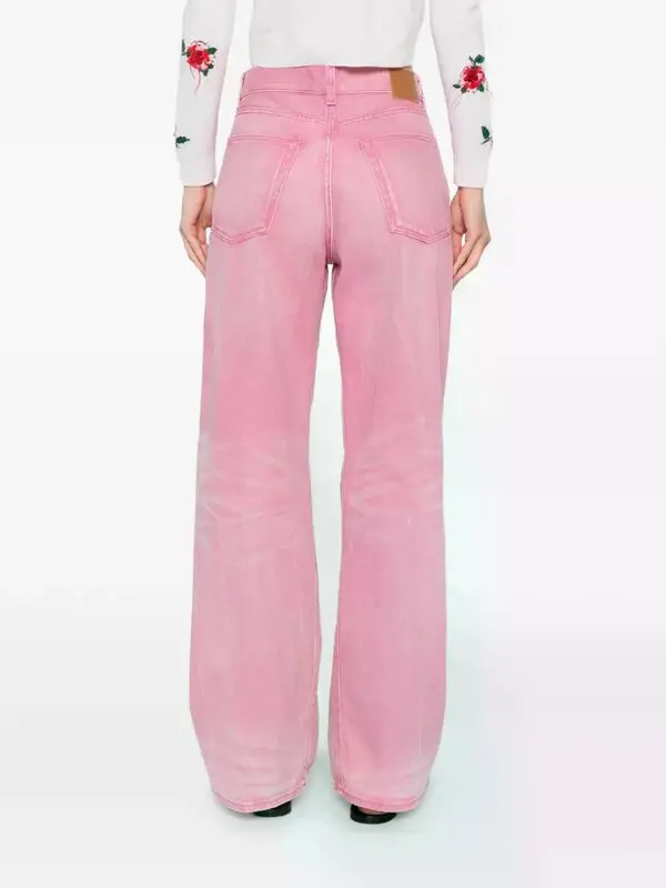 6397 Wide-leg Jeans - Pink