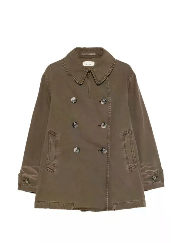 6397 Double-breasted Collared Jacket