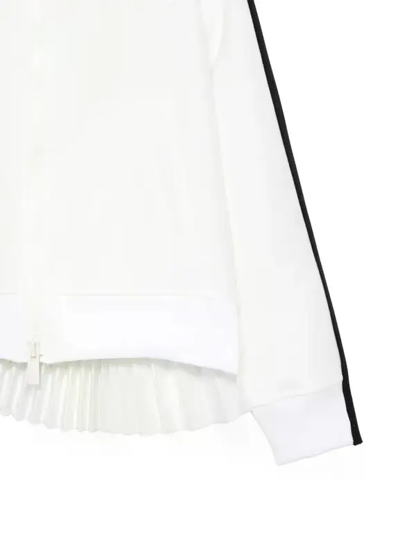 Sacai Stripe Pleated Jacket
