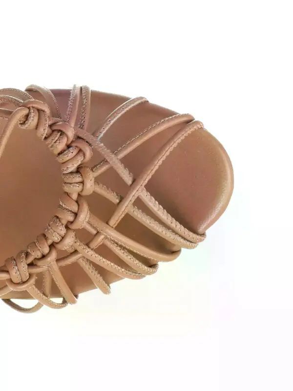 FORTE_FORTE Strappy High Heel Sandals With Buckle Fastening