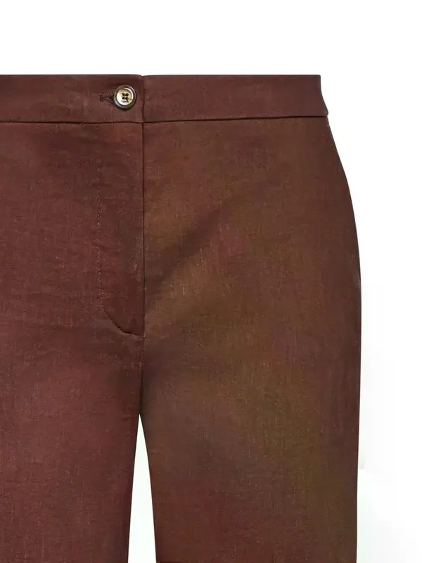 Pinko Button-fastening Trousers - Brown