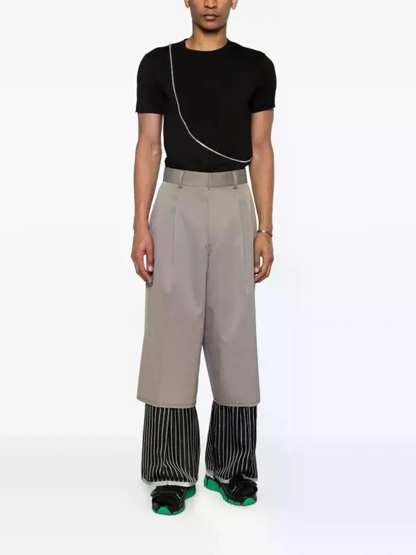 Comme Des Garçons Zip Knitted T-shirt