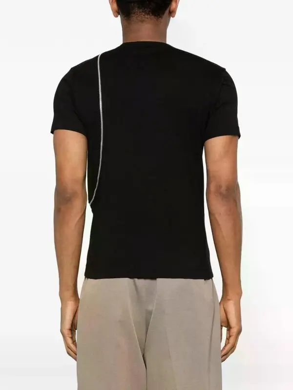 Comme Des Garçons Zip Knitted T-shirt