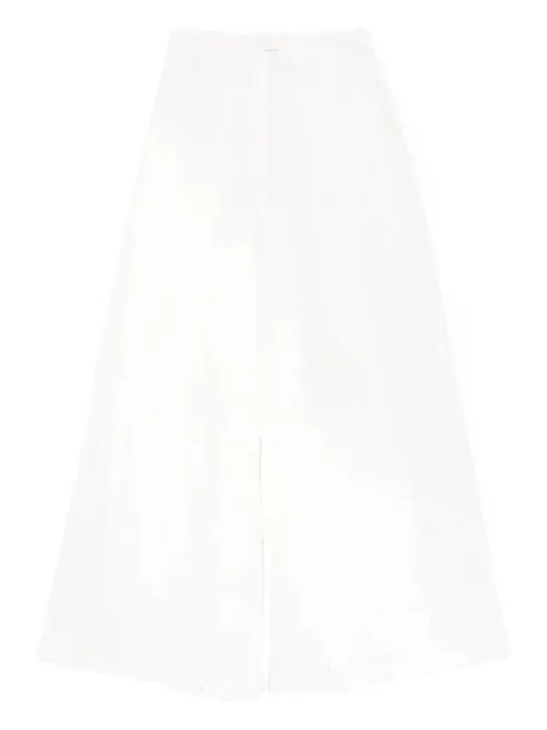 FORTE_FORTE Dot Trousers - White