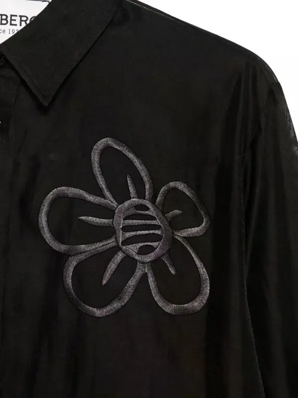 Iceberg Floral-embroidered Shirt