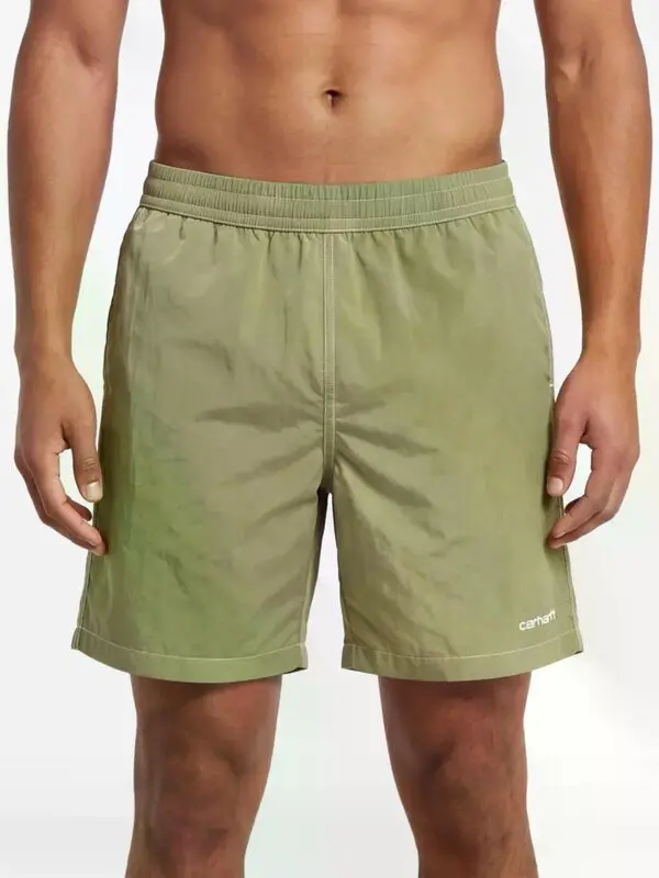 Carhartt Work In Progress Canby Elasticised Shorts - Green