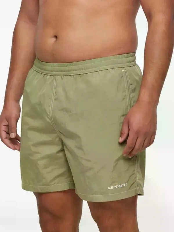 Carhartt Work In Progress Canby Elasticised Shorts - Green