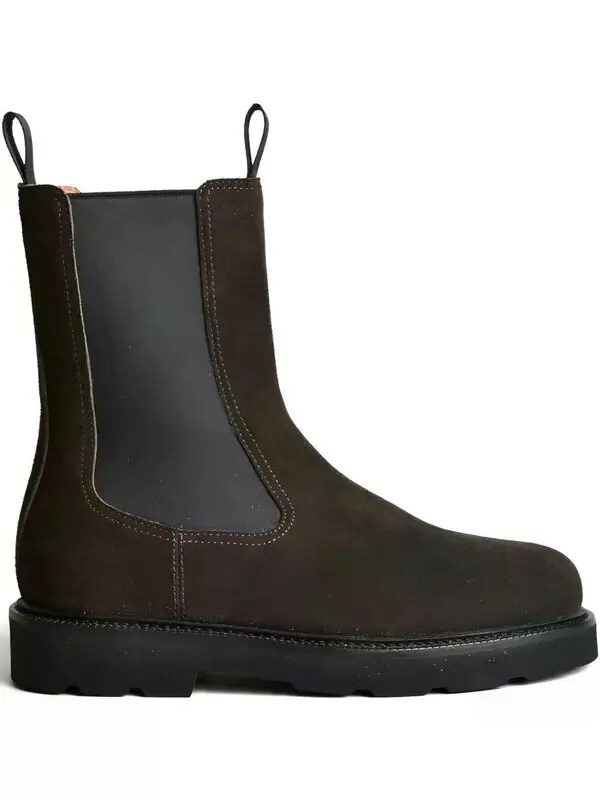 HENDERSON BARACCO Suede Pull-tab Boots