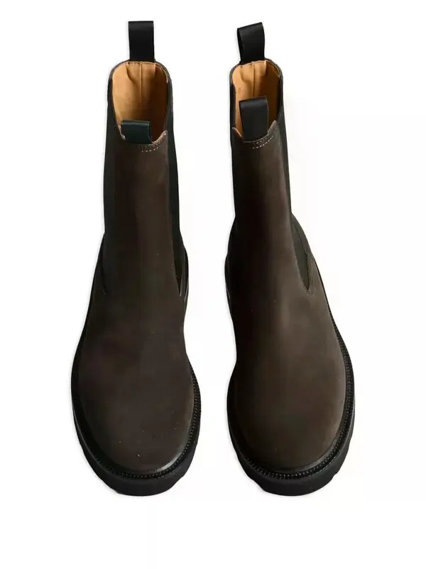 HENDERSON BARACCO Suede Pull-tab Boots
