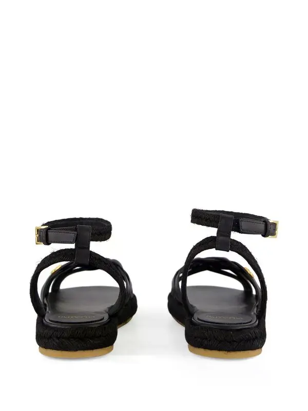 Valentino Garavani Vlogo Signature Interwoven Sandals
