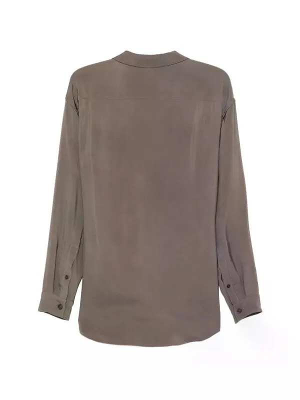 Giorgio Armani Buttoned Long-sleeve Polo Shirt