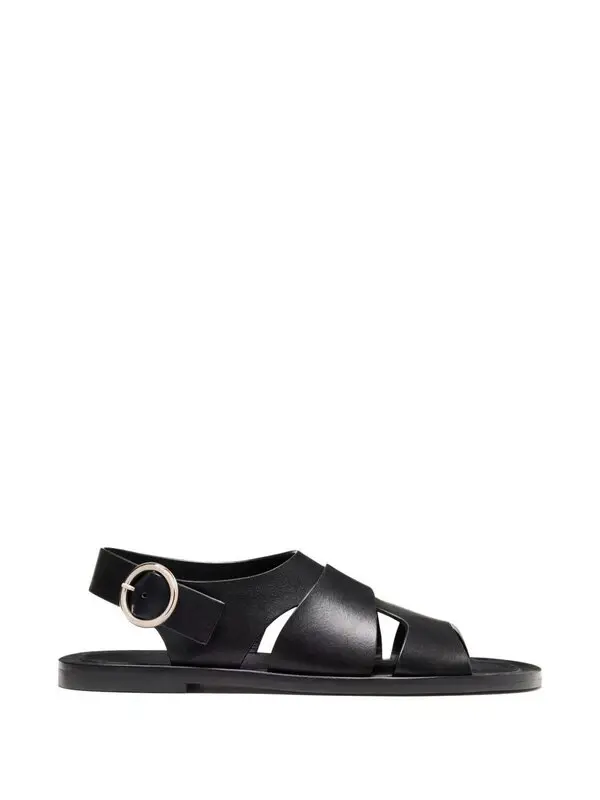 Proenza Schouler Capri Caged Sandals - Black