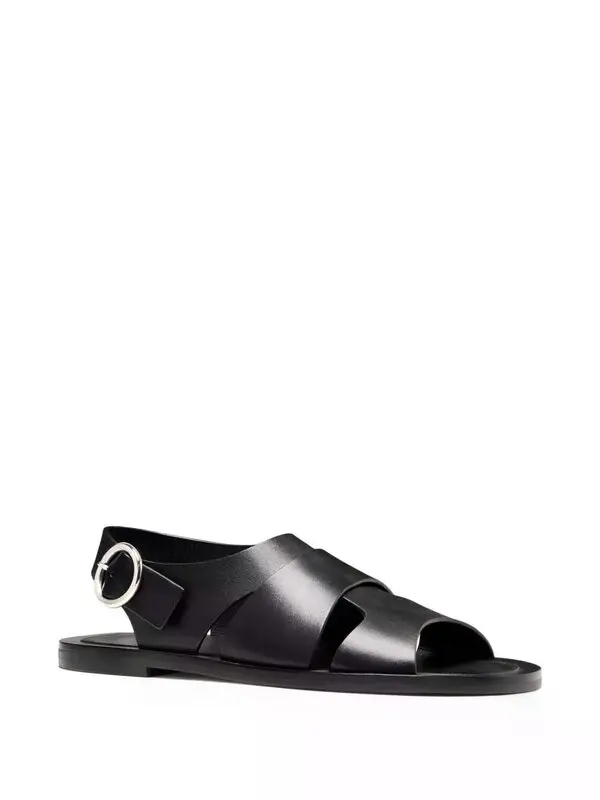 Proenza Schouler Capri Caged Sandals - Black
