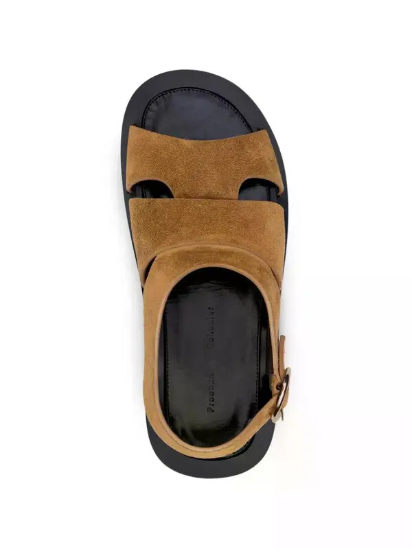 Proenza Schouler Capri Caged Sandals - Brown