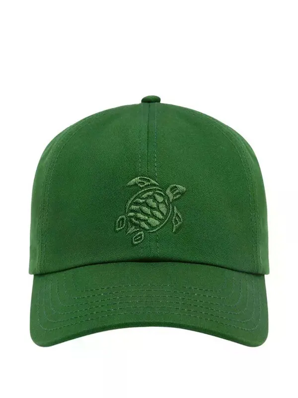 Vilebrequin Turtle-embroidery Cap - Green