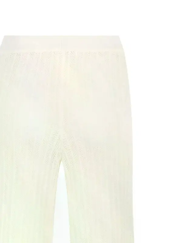 Alpha Studio Ribbed-knit Trousers