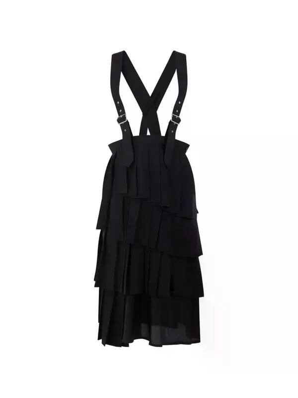 Comme Des Garçons Ruffled Overall Skirt - Black