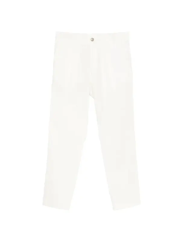 Herno Straight Trousers - Neutrals