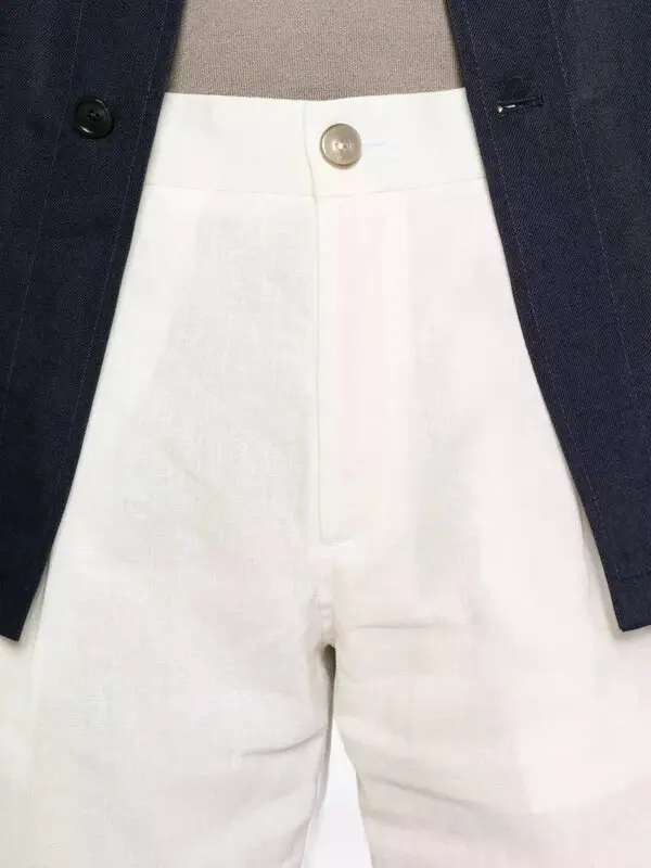 Herno Straight Trousers - Neutrals