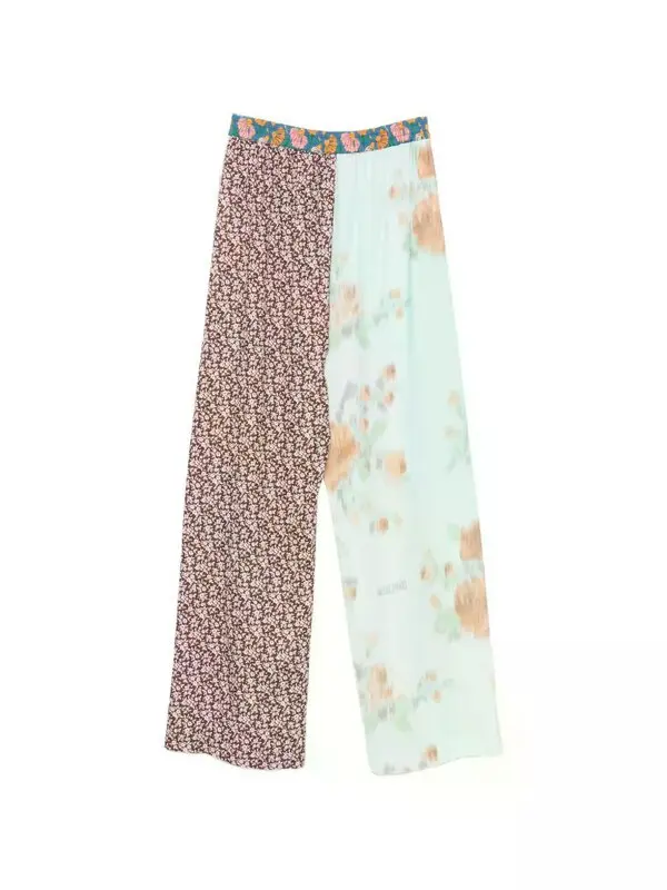 Moschino Floral-print Palazzo Pants