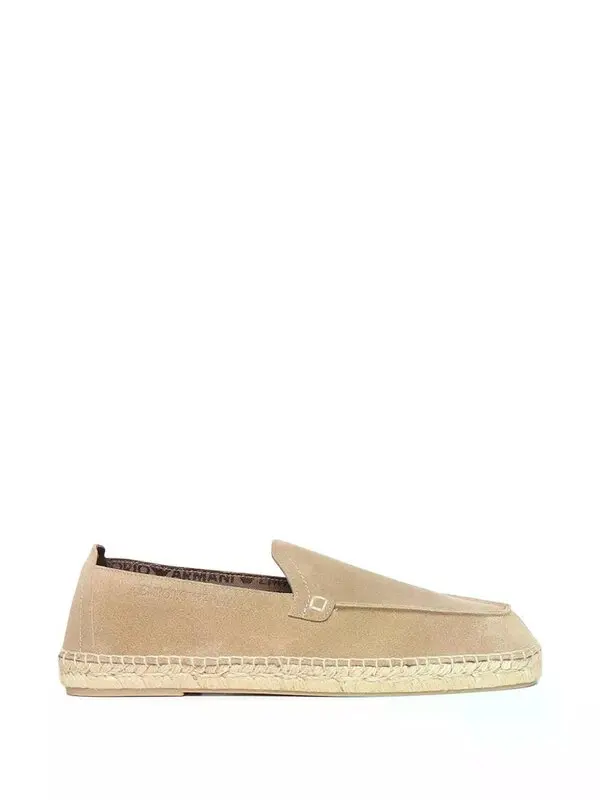 Emporio Armani Suede Espadrilles