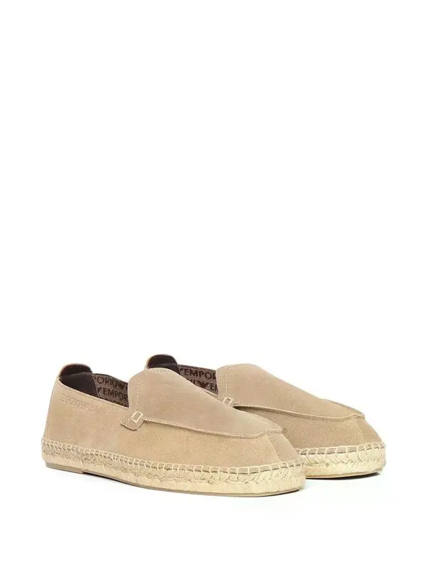 Emporio Armani Suede Espadrilles