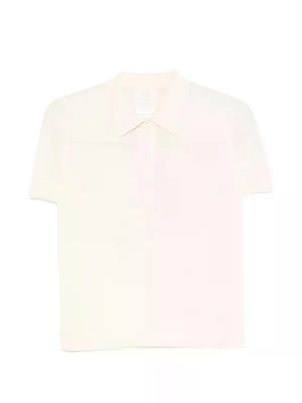 MONOCHROME Short-sleeve Polo Top