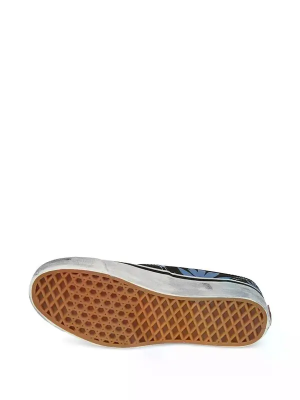VANS Authentic 44 Leaf-print Sneakers - Black