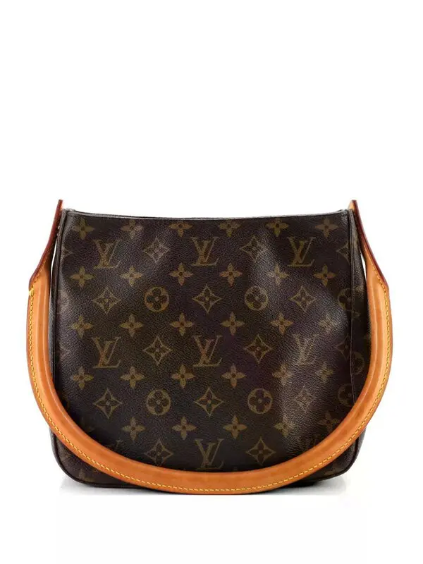 LOUIS VUITTON Looping Mm Satchel Monogram Canvas