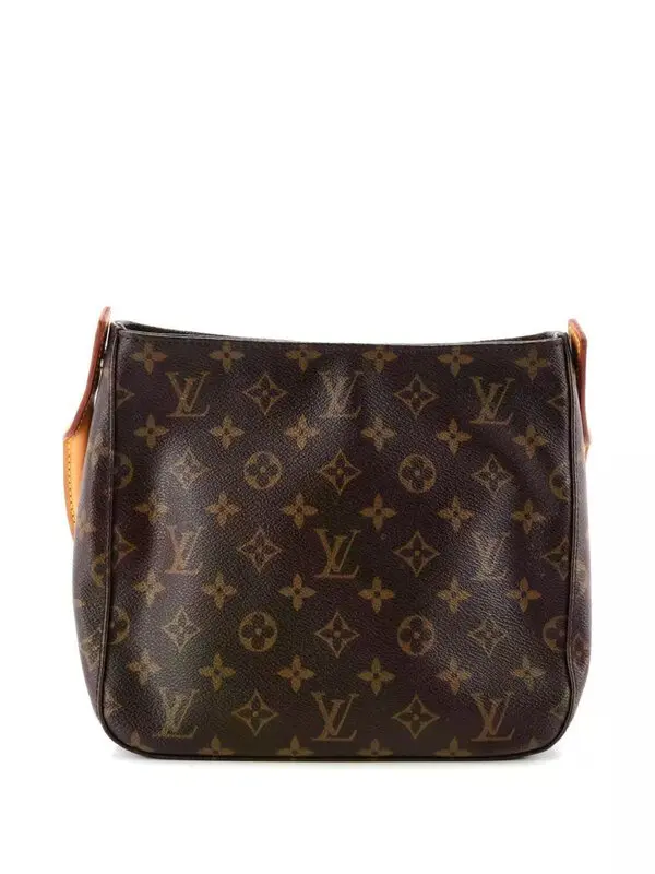 LOUIS VUITTON Looping Mm Satchel Monogram Canvas