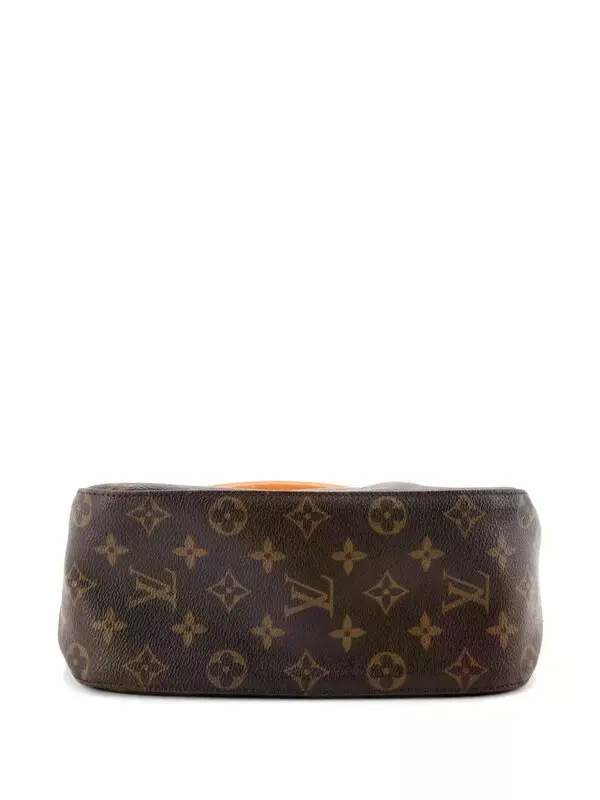 LOUIS VUITTON Looping Mm Satchel Monogram Canvas