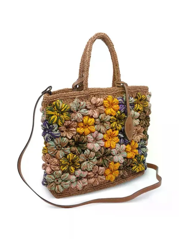AFAR Floral Detailing Tote Bag