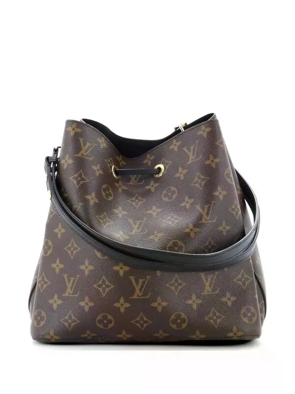LOUIS VUITTON Neonoe Mm Bucket Bag Monogram Canvas - Brown