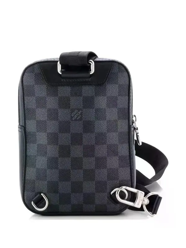 LOUIS VUITTON Amazone Sling Bag Limited Edition Damier Graphite 3d - Black