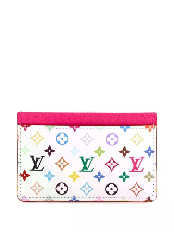LOUIS VUITTON X Takashi Murakami Monogram Multicolor With Leather Card Holder - Multicolour