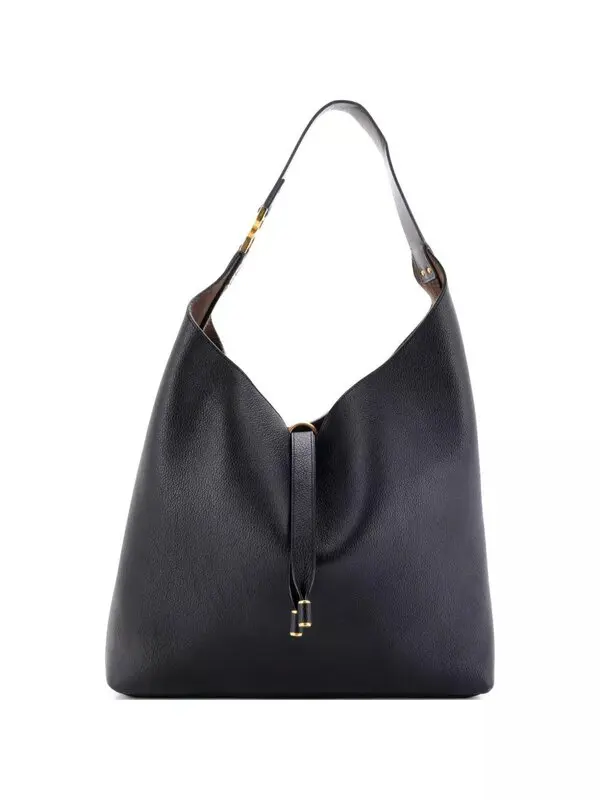 Chloé Marcie Nm Leather Hobo Bag - Black