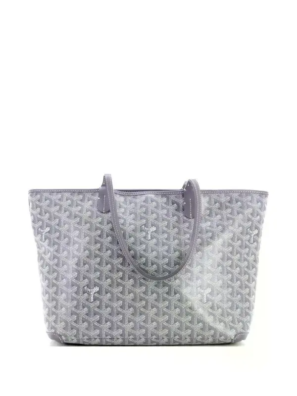 Goyard Artois Coated Canvas Pm Tote Bag - Grey