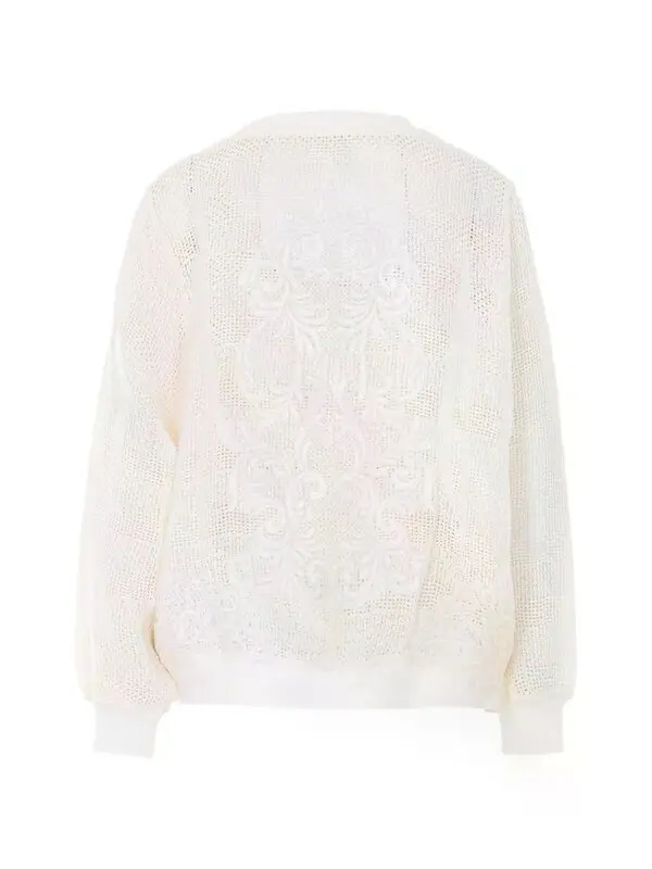 MAURIZIO PECORARO Openwork Knit Sweater