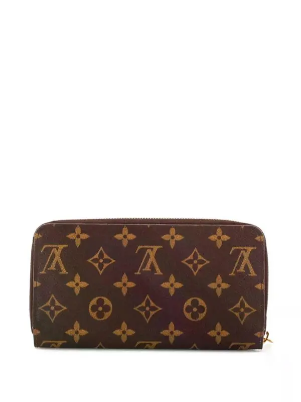 LOUIS VUITTON Zippy Wallet Monogram Canvas Small Wallets