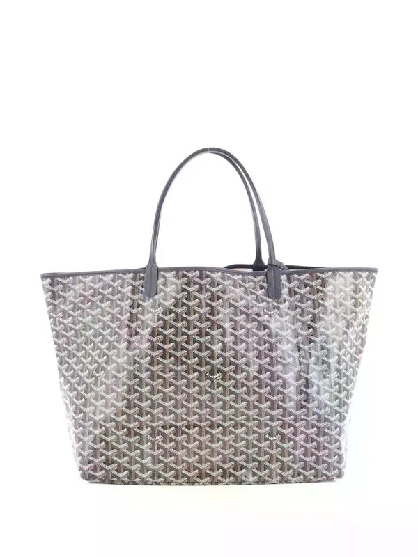 Goyard Saint Louis Coated Canvas Gm Tote Bag - Black