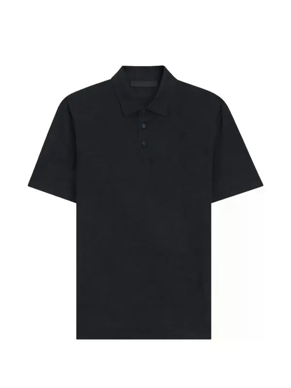 BOSS Parris Button Polo Shirt - Black