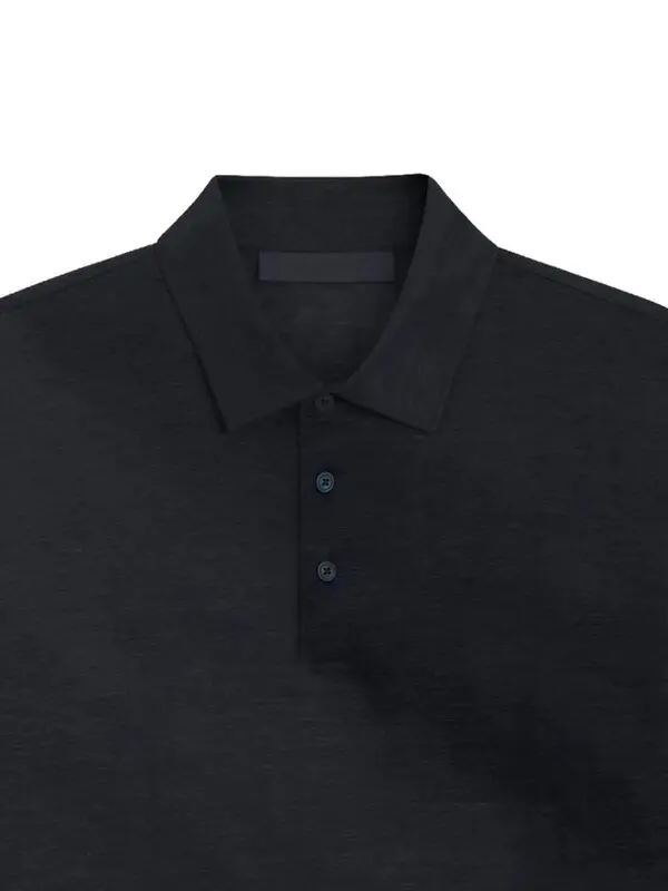 BOSS Parris Button Polo Shirt - Black