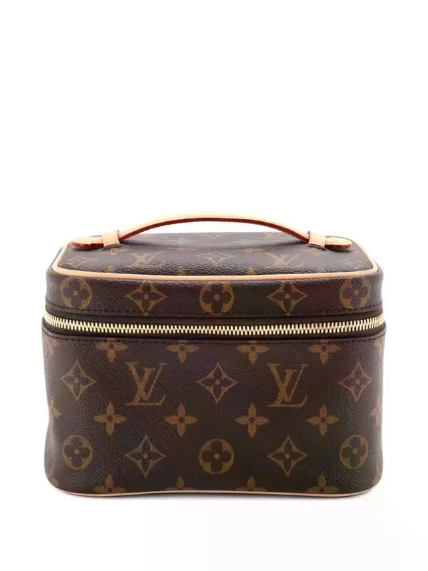 LOUIS VUITTON Vanity Case Monogram Canvas Mini Pouch - Brown
