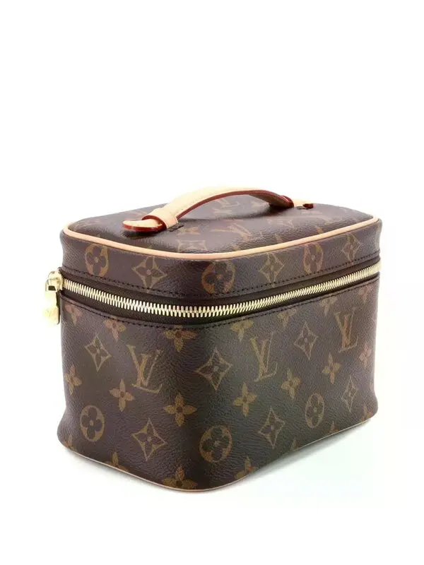 LOUIS VUITTON Vanity Case Monogram Canvas Mini Pouch - Brown
