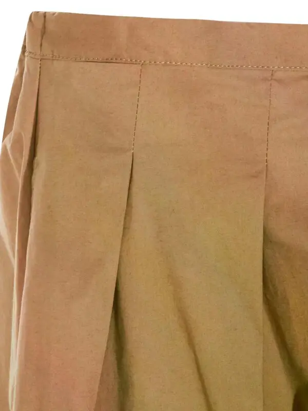 NINE:INTHE:MORNING Pleated Midi Skirt - Orange