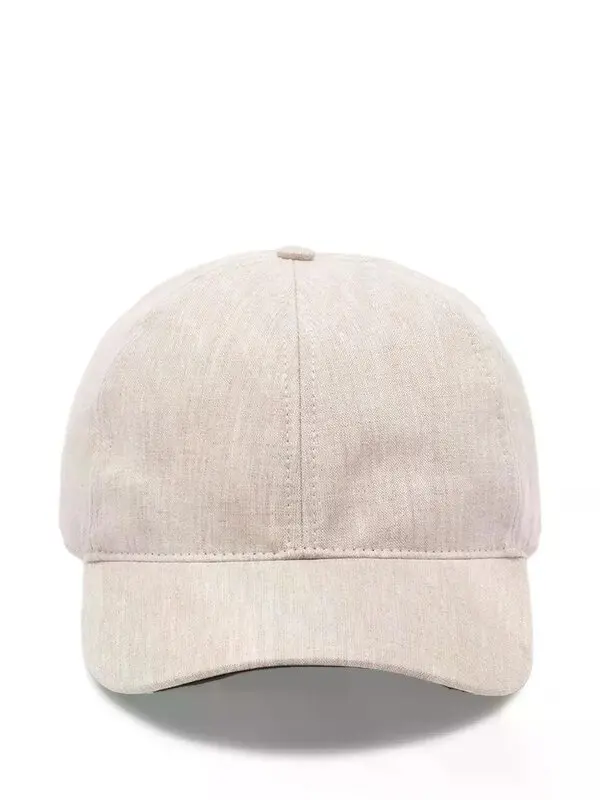 Sease Logo-detail Baseball Cap - Neutrals