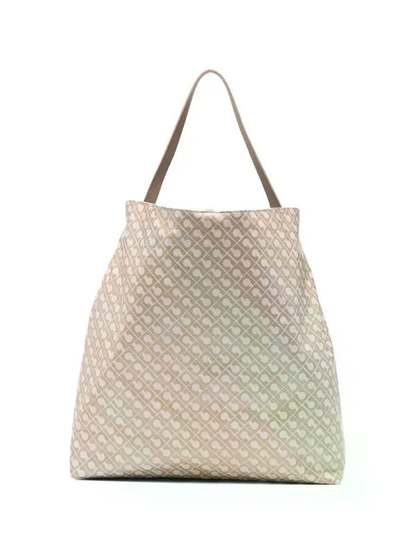 GHERARDINI Patterned Top Handle Tote