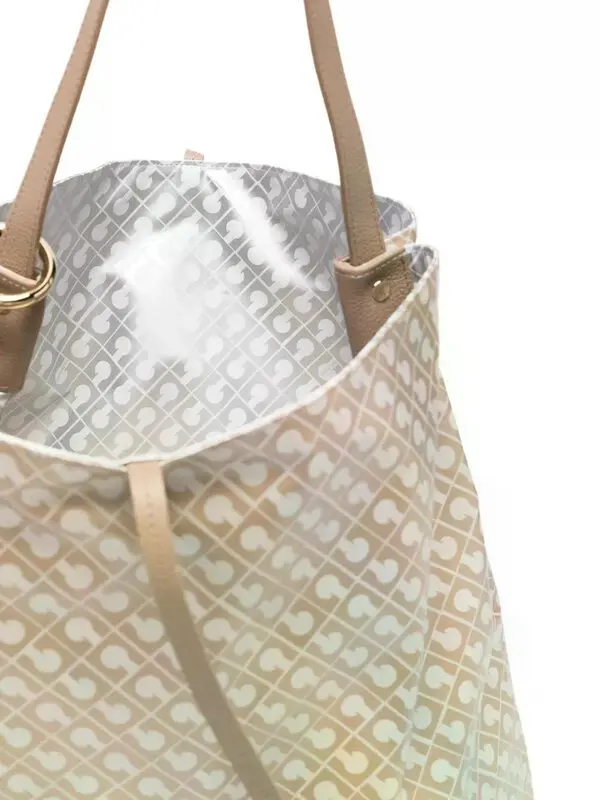 GHERARDINI Patterned Top Handle Tote